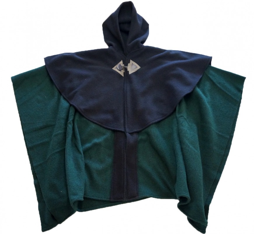 Open Front Cape | Half Moon